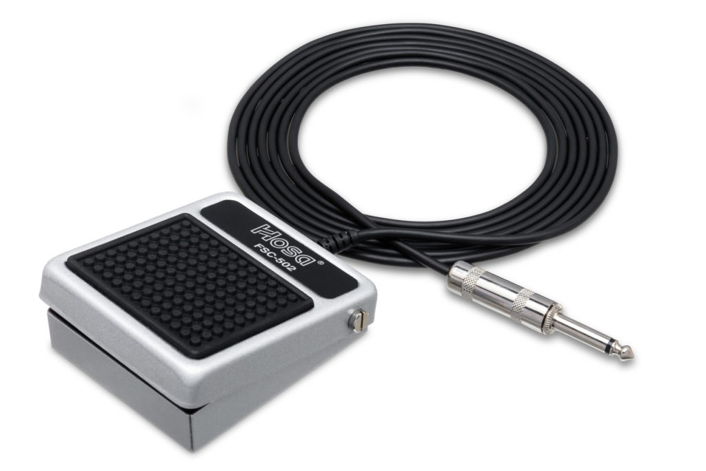 Footswitch - Latching or Momentary - Analog Audio | Hosa Cables