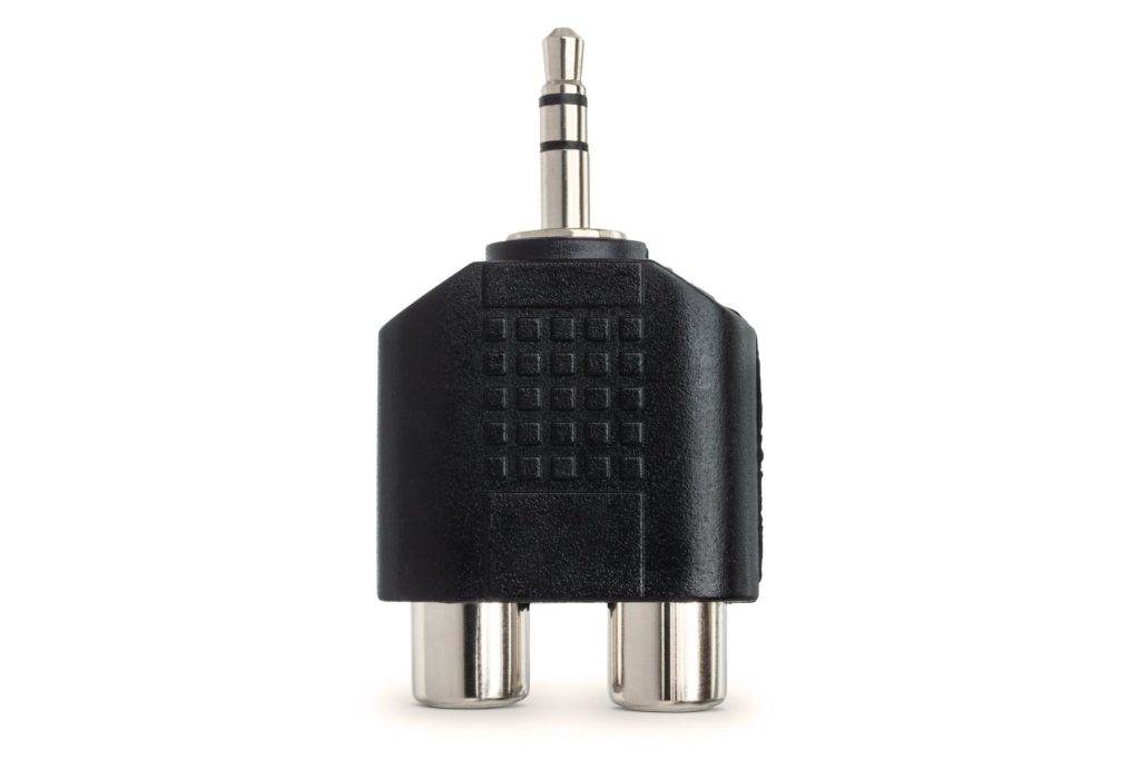 Dual RCA to 3.5 mm TRS - Adapter - General Adapters | Hosa Cables