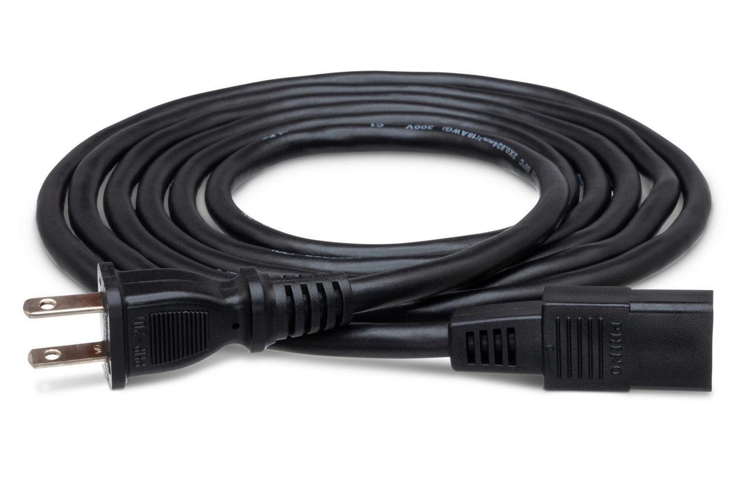 IEC C9 to NEMA 1-15P - Power Cord | Hosa Cables