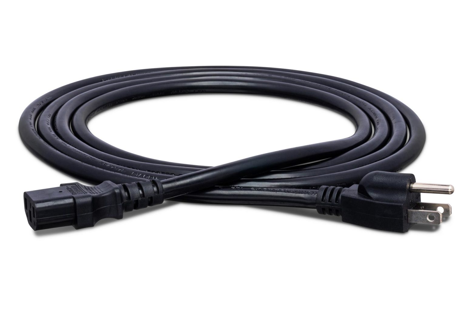 IEC C9 to NEMA 1-15P - Power Cord | Hosa Cables