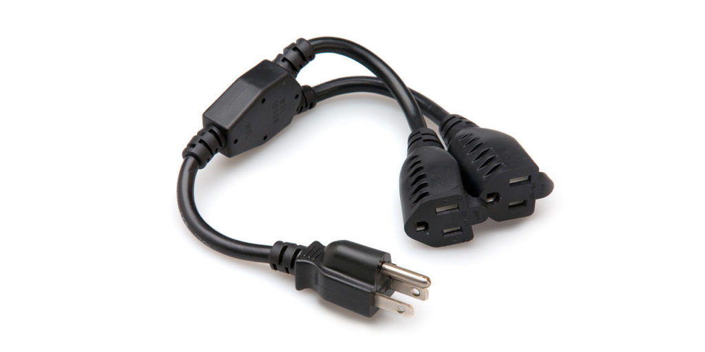 Power Y Cables - Power Cords, Cables & Adapters | Hosa Cables
