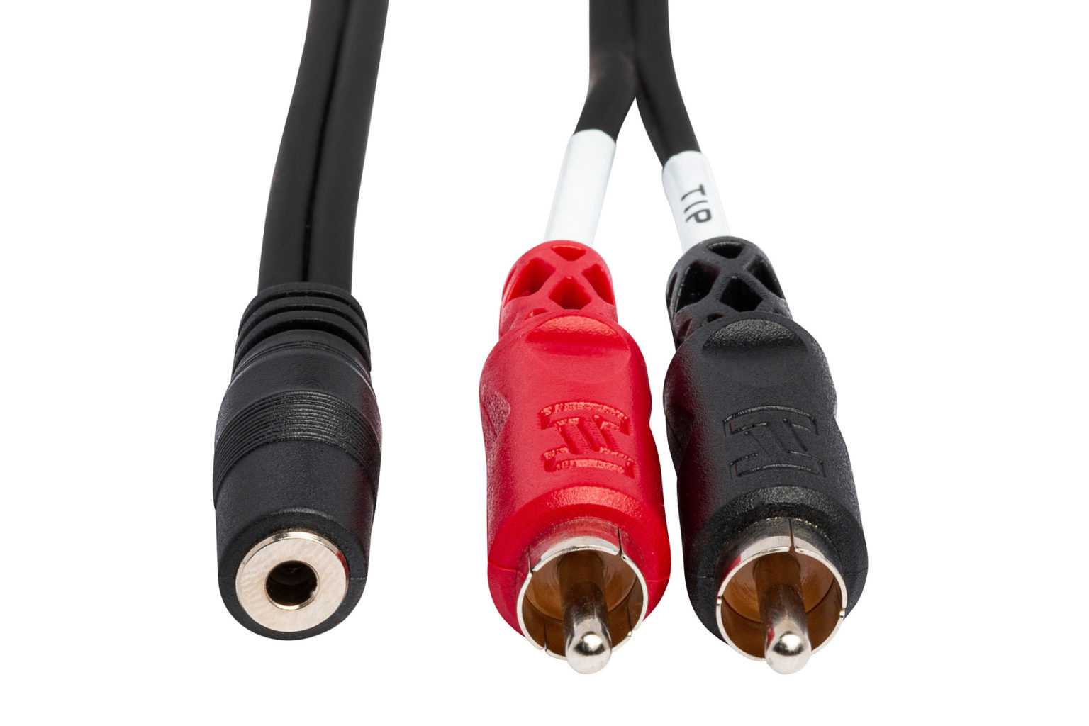 3.5 mm TRSF to Dual RCA - Stereo Breakout | Hosa Cables