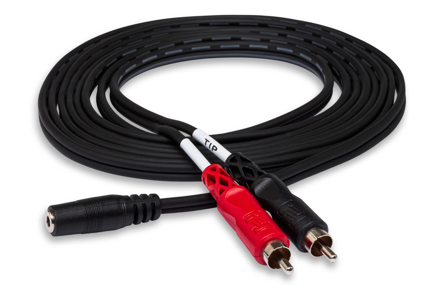 3.5 mm TRSF to Dual RCA - Stereo Breakout | Hosa Cables