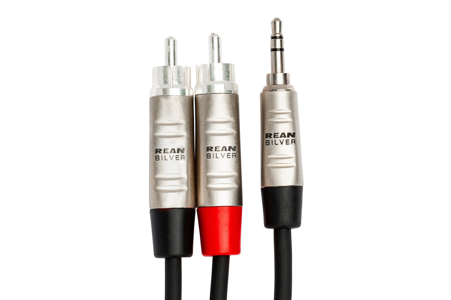 REAN 3.5 mm TRS to Dual RCA - Pro Stereo Breakout | Hosa Cables