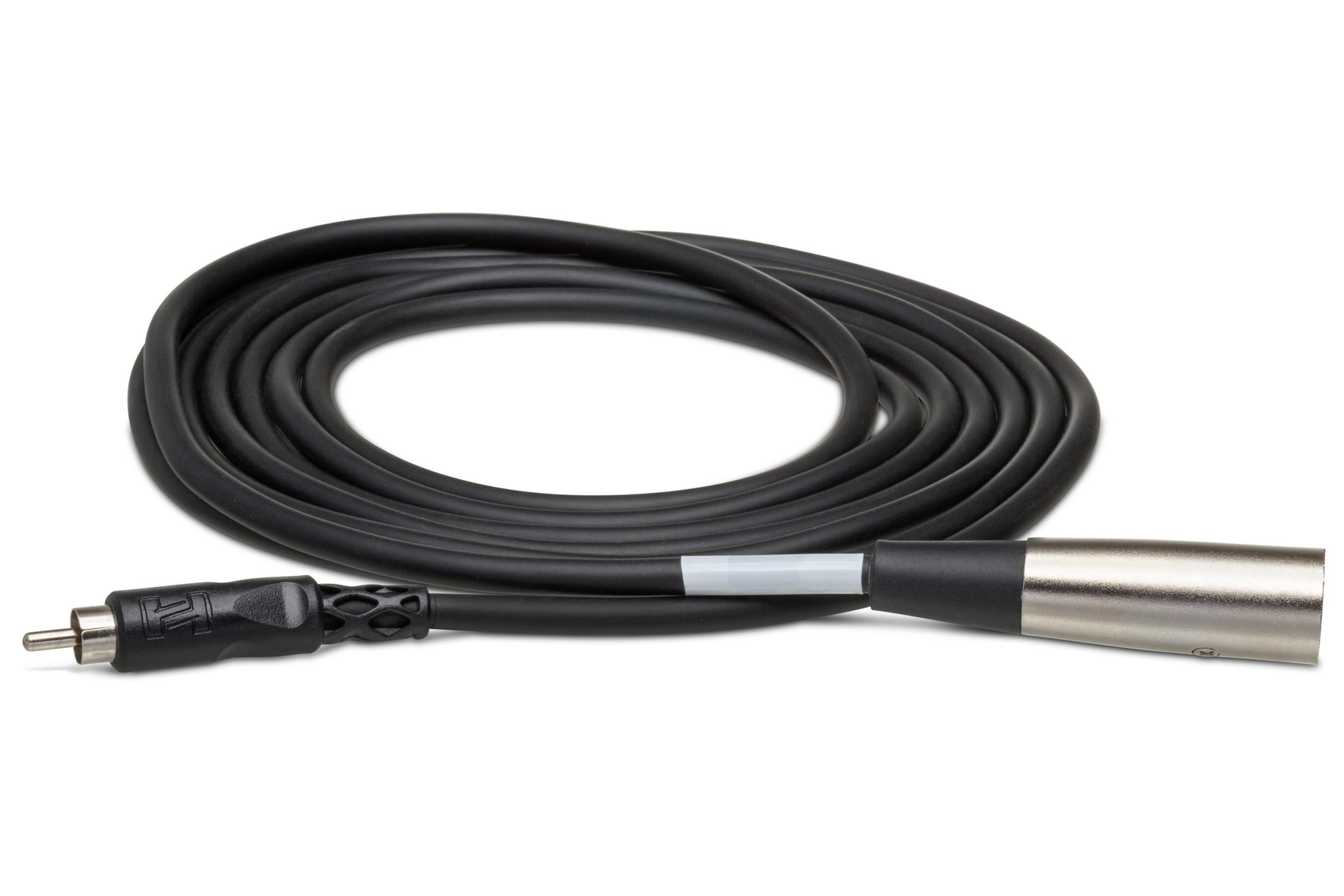Right-angle XLR3F to XLR3M - Balanced Interconnect | Hosa Cables